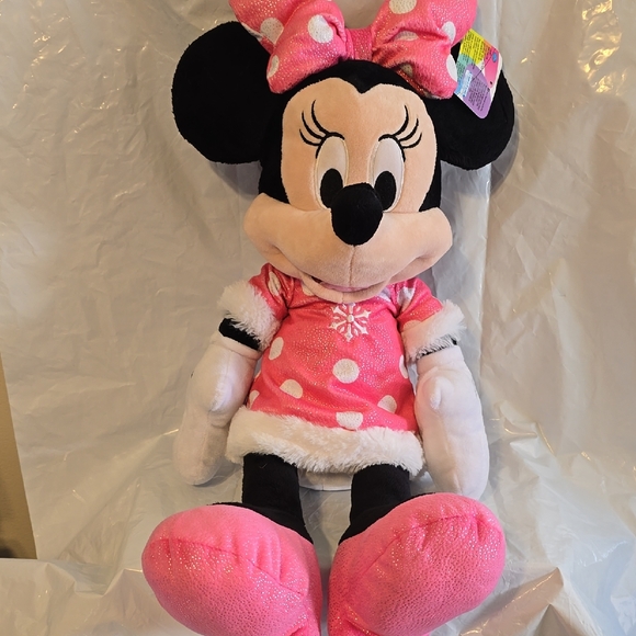 Disney | Toys | Disney Minnie Mouse Pink Plush Toy New With Tag 2 Inch ...